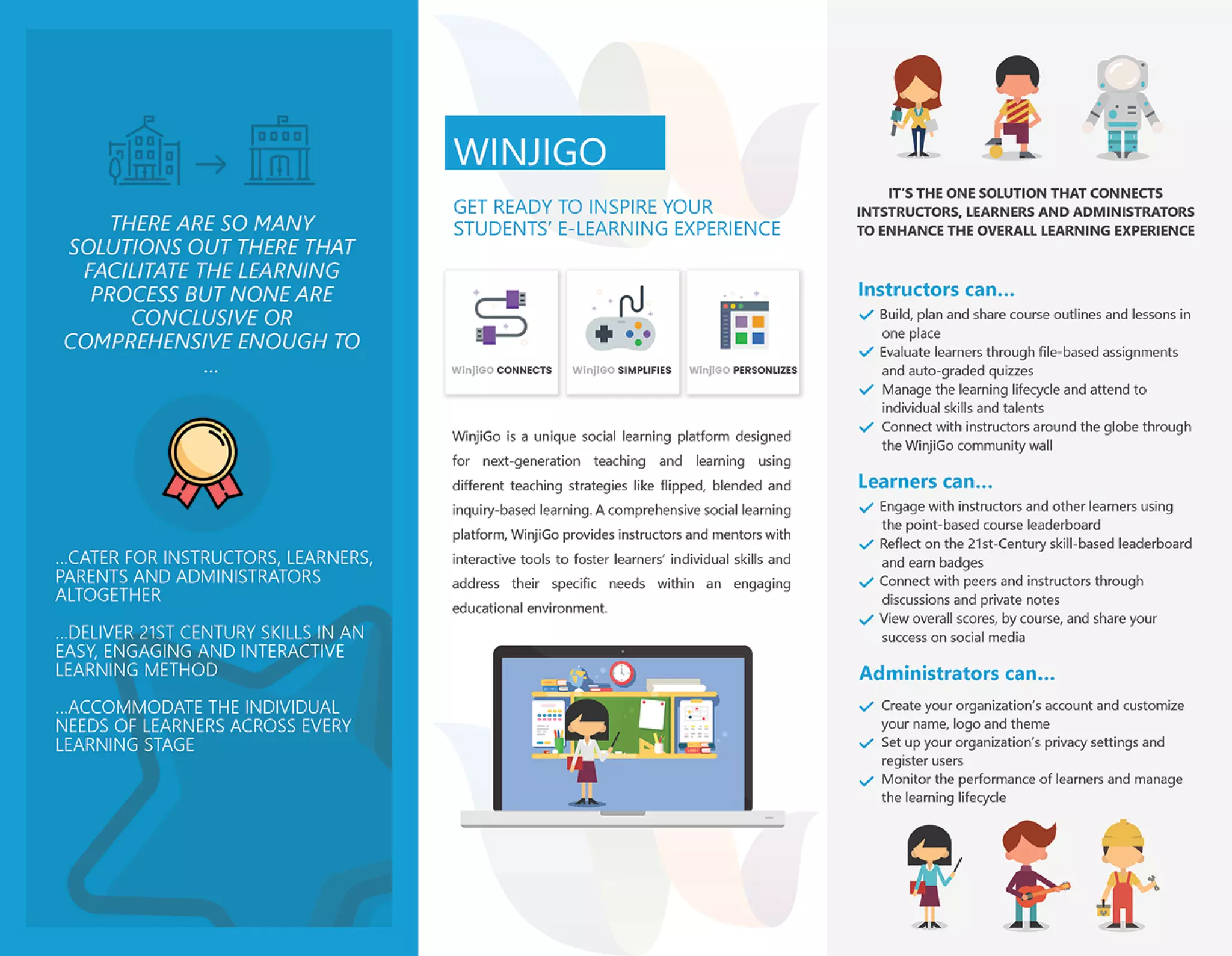 WinjiGo K-12 Learning Brochure | PPT