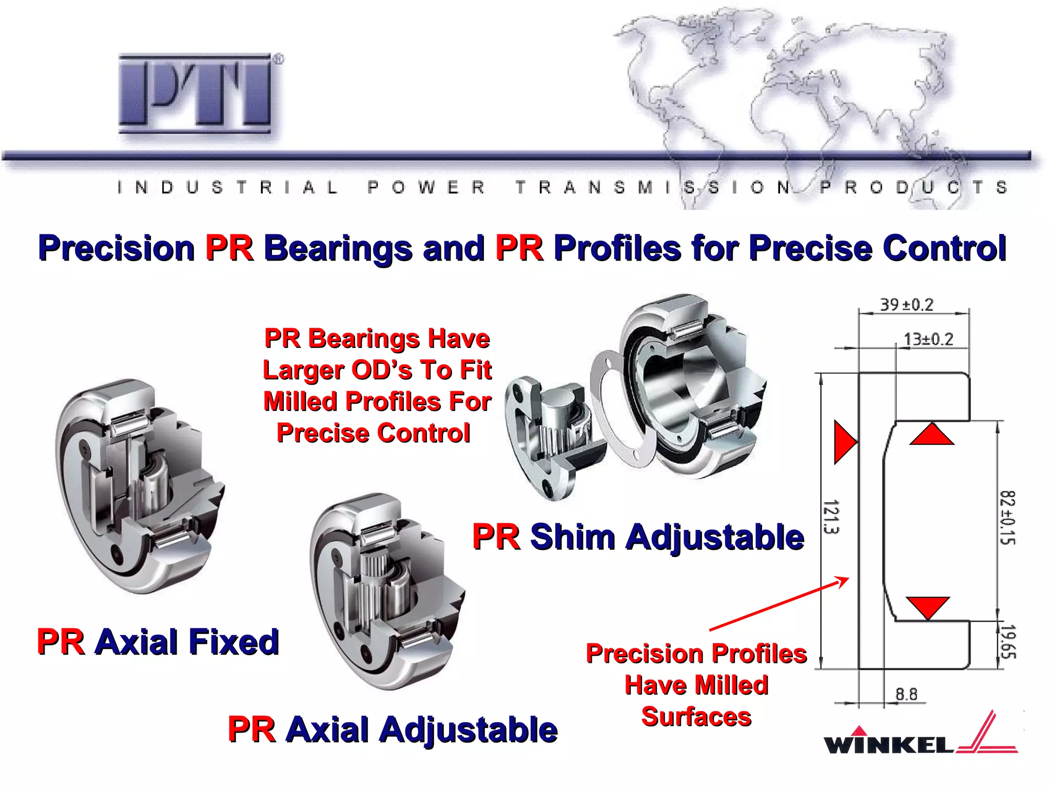 Winkel Bearing 2011 Overview | PPT