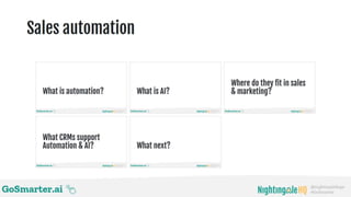 Win more, win faster with sales automation | PPTX