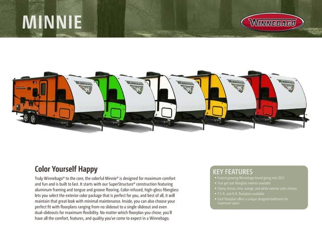 Winnebago Minnie Travel Trailers | PPT