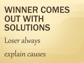 Winner and looser | PPTX