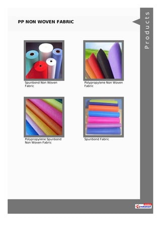 Winner Nippon Electronics Ltd., Mohali , Non Woven Fabric | PDF