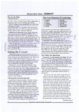 Winners never cheat | PDF