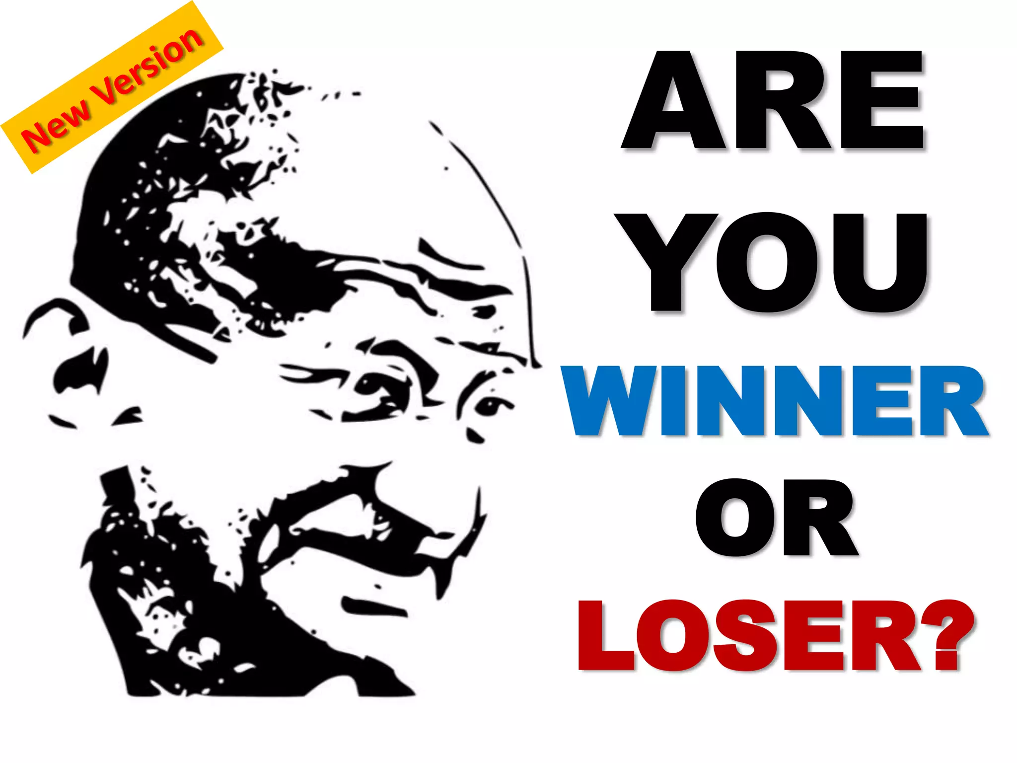 ARE YOU A WINNER OR LOSER MINDSET | PPT