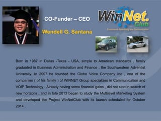 Winnet ENGLISH | PPSX | Business | Business and Finance