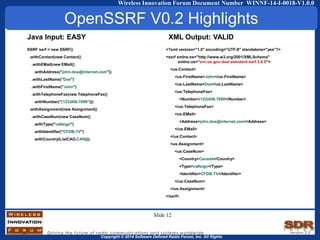OpenSSRF Reference Software Implementation v0.2.0 | PPTX | Computer Software and Applications ...