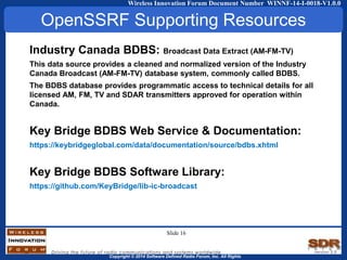 OpenSSRF Reference Software Implementation v0.2.0 | PPTX | Computer Software and Applications ...
