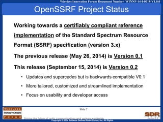 OpenSSRF Reference Software Implementation v0.2.0 | PPTX | Computer ...