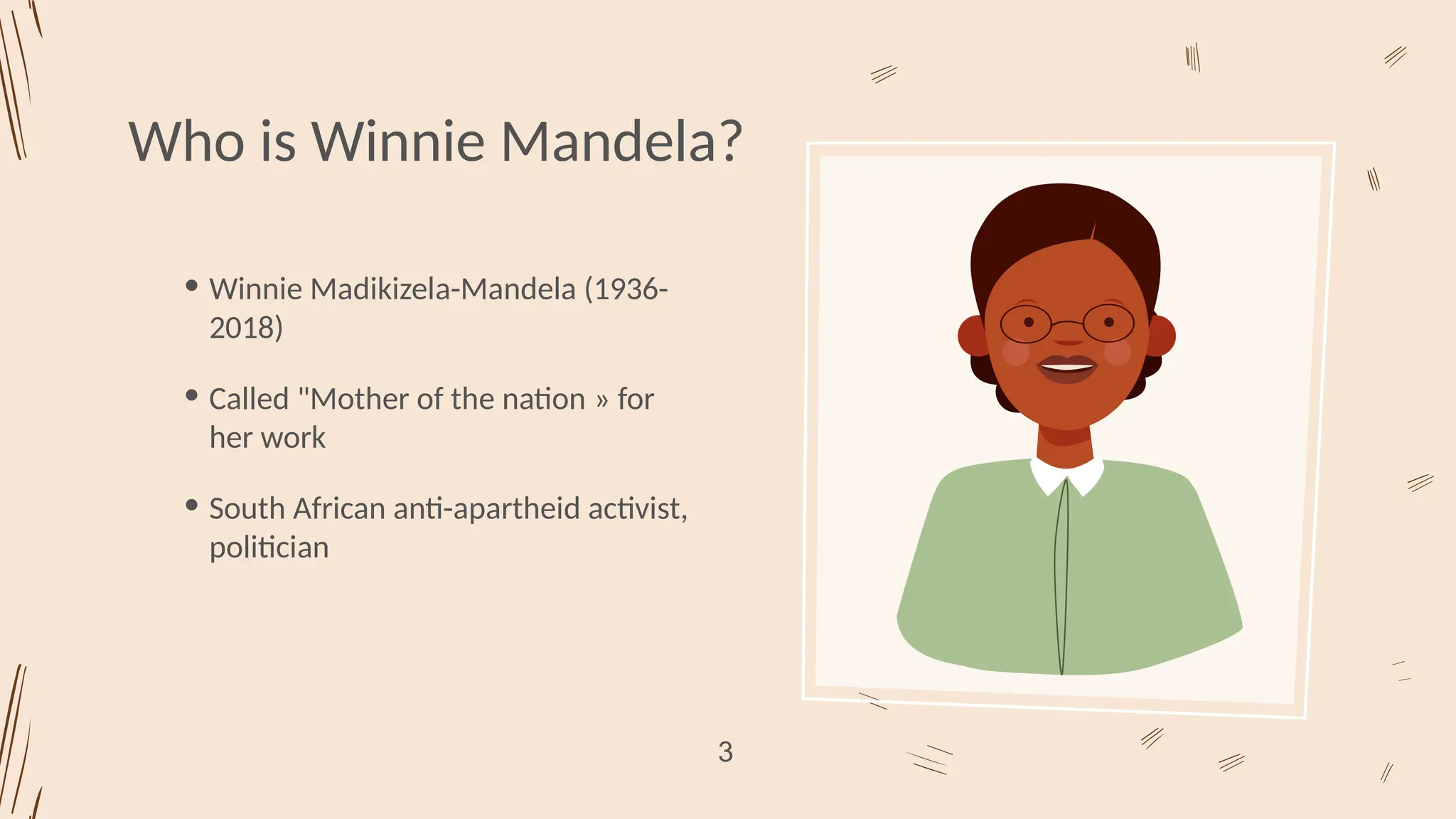 Winnie Mandela, story life and legacy.ppt | Politics