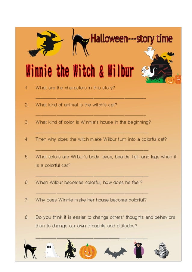 Winnie witch questions | DOC