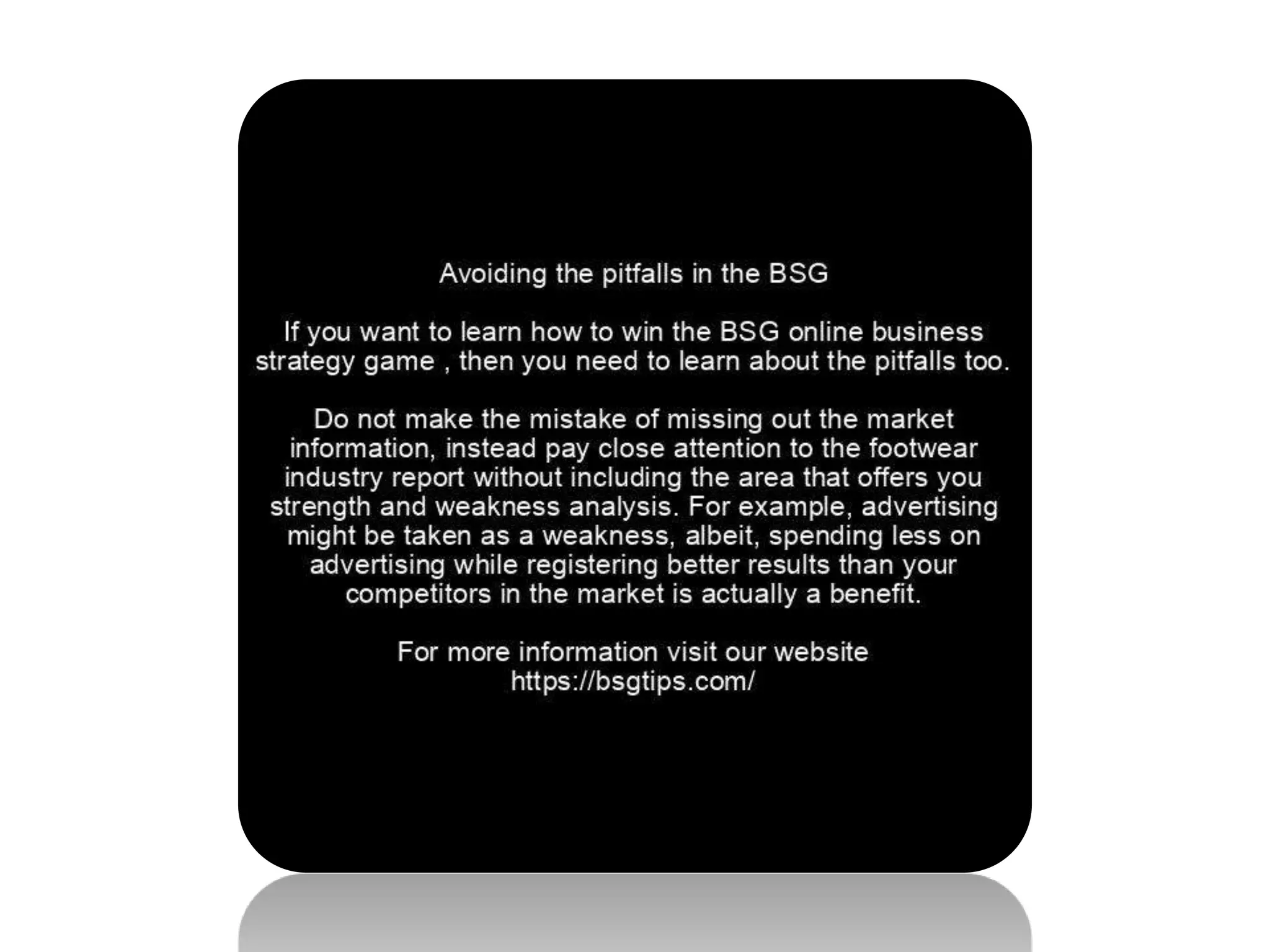 Winning a BSG Game through a Best Cost Strategy | PPTX