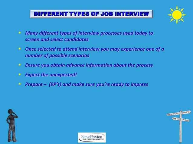 How to win at 8 different types of interviews! | PPT