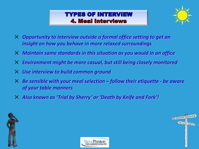 How to win at 8 different types of interviews! | PPT