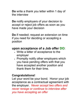 Winning Blueprint For the Job Interviewing Process | DOC