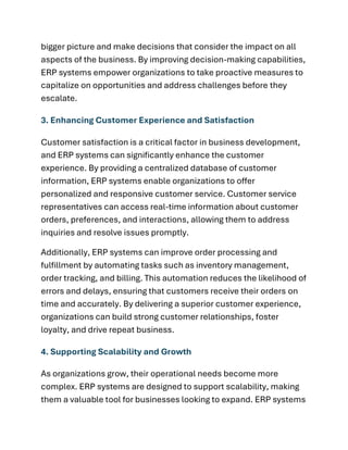 Winning Business Strategy for Your ERP Implementation | PDF