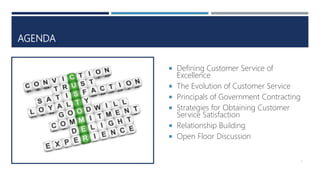 Winning Customers Through Service | PPTX