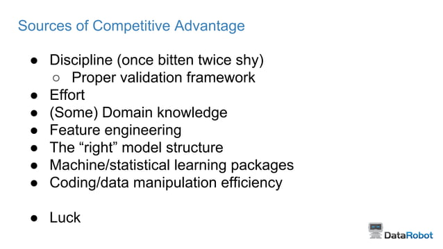 Winning data science competitions | PDF | Technology & Computing