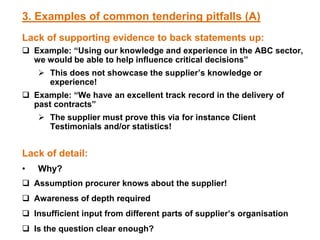 Public sector tendering - your route to success | PPSX | Business ...