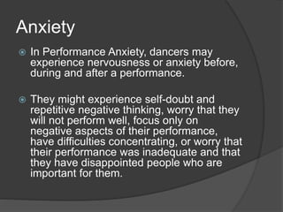 Dancers and Mental Health - Winning Mentality | PPTX