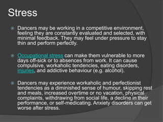 Dancers and Mental Health - Winning Mentality | PPTX