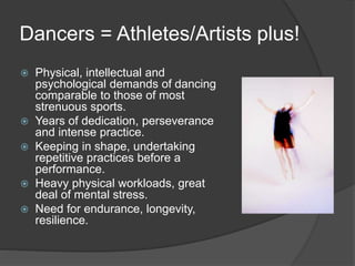Dancers and Mental Health - Winning Mentality | PPTX