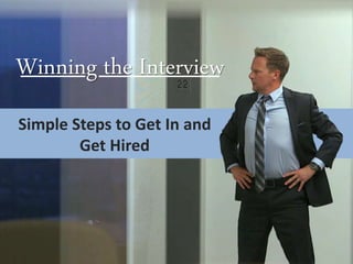 Winning the interview | PPTX