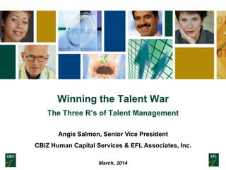 Winning the Talent War - Recruiting, Retention & Rewards | PPT