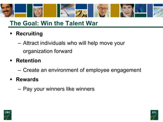 Winning the Talent War - Recruiting, Retention & Rewards | PPT