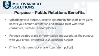 Winning With A Purpose | PPTX | Green Solutions | Business