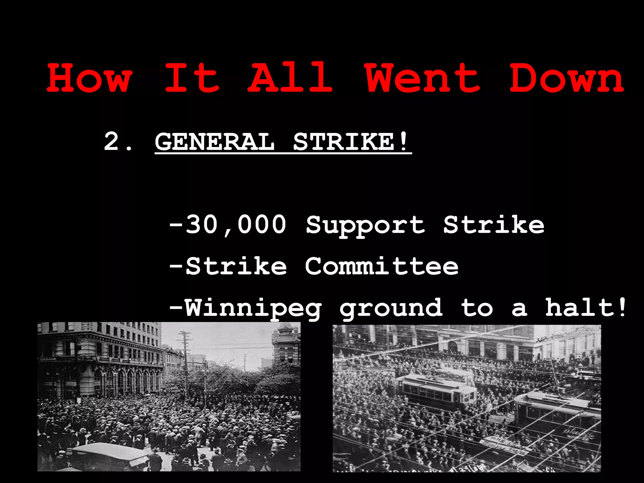 Winnipeg general strike | PPT
