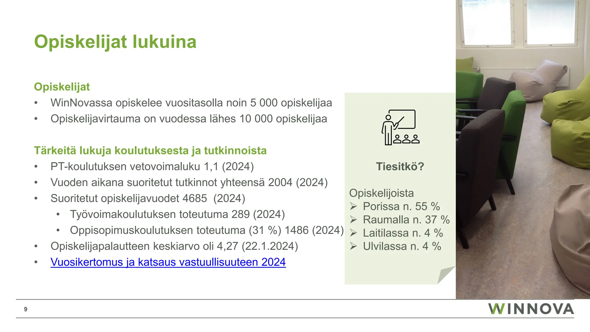 Suunta eteenpäin - WinNovan yleisesittely 2025 | PDF