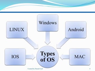 Presentation on the topic of Windows and its difference. | PPTX