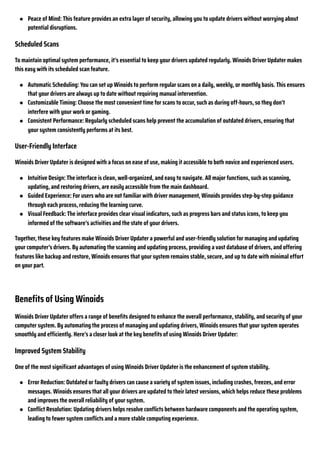 Winoids Driver Updater Reviewers Guide 2024 | PDF