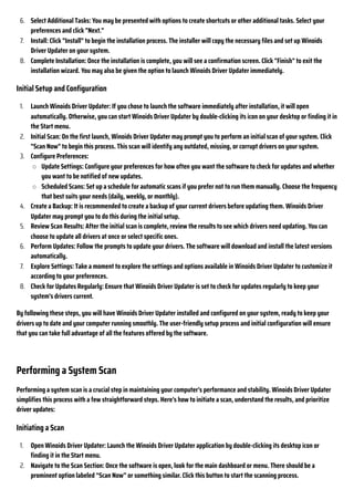 Winoids Driver Updater Reviewers Guide 2024 | PDF