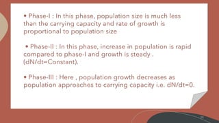 The human population and the environment: factors affecting population ...