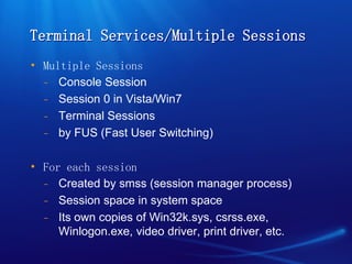 Windows内核技术介绍 | PDF
