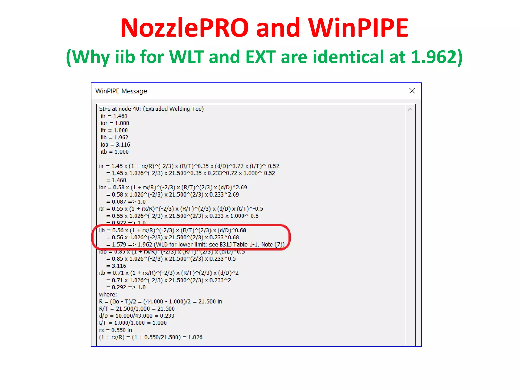 WinPIPE - Pipe Stress Analysis Program with Transparency | PPTX
