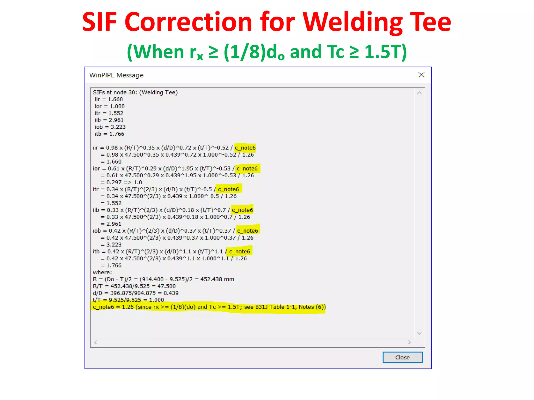 WinPIPE - Pipe Stress Analysis Program with Transparency | PPTX