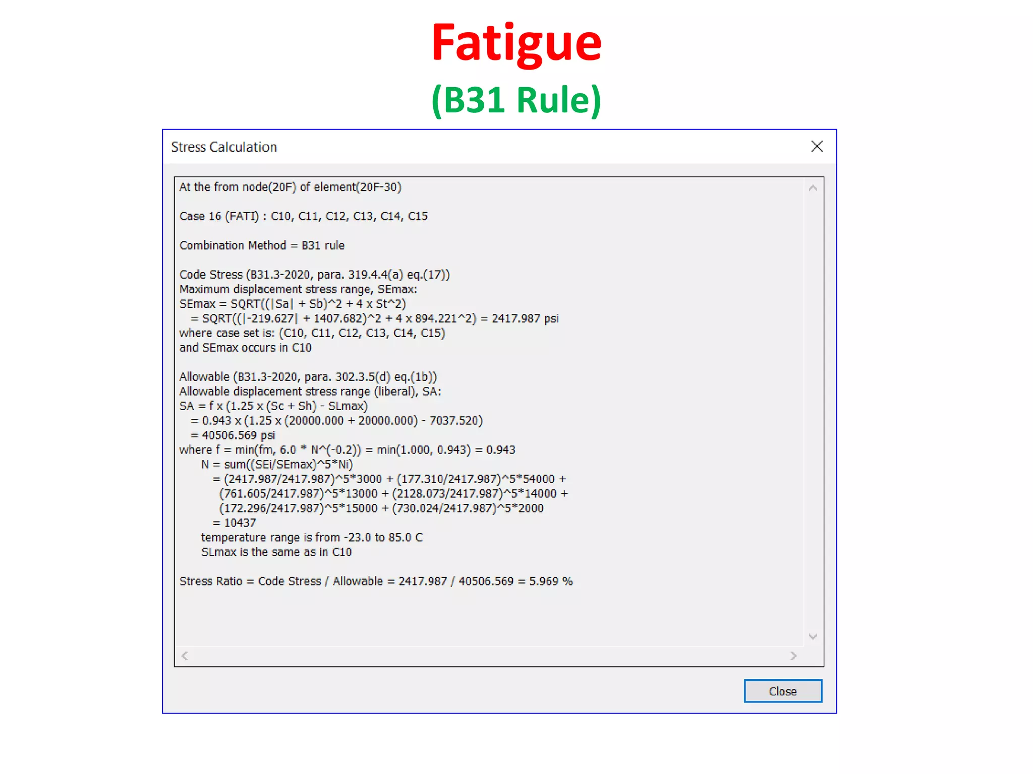 WinPIPE - Pipe Stress Analysis Program with Transparency | PPTX