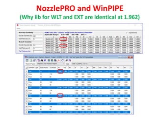 WinPIPE - Pipe Stress Analysis Program with Transparency | PPTX