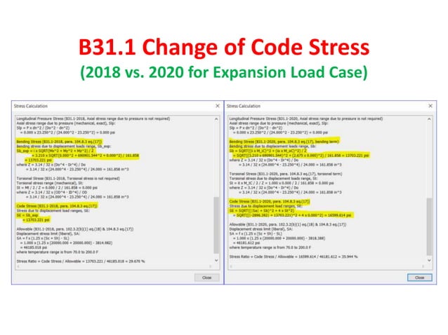 WinPIPE - Pipe Stress Analysis Program with Transparency | PPT