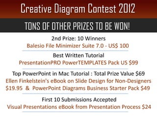 Creative Diagram Contest Announcement | PPTX