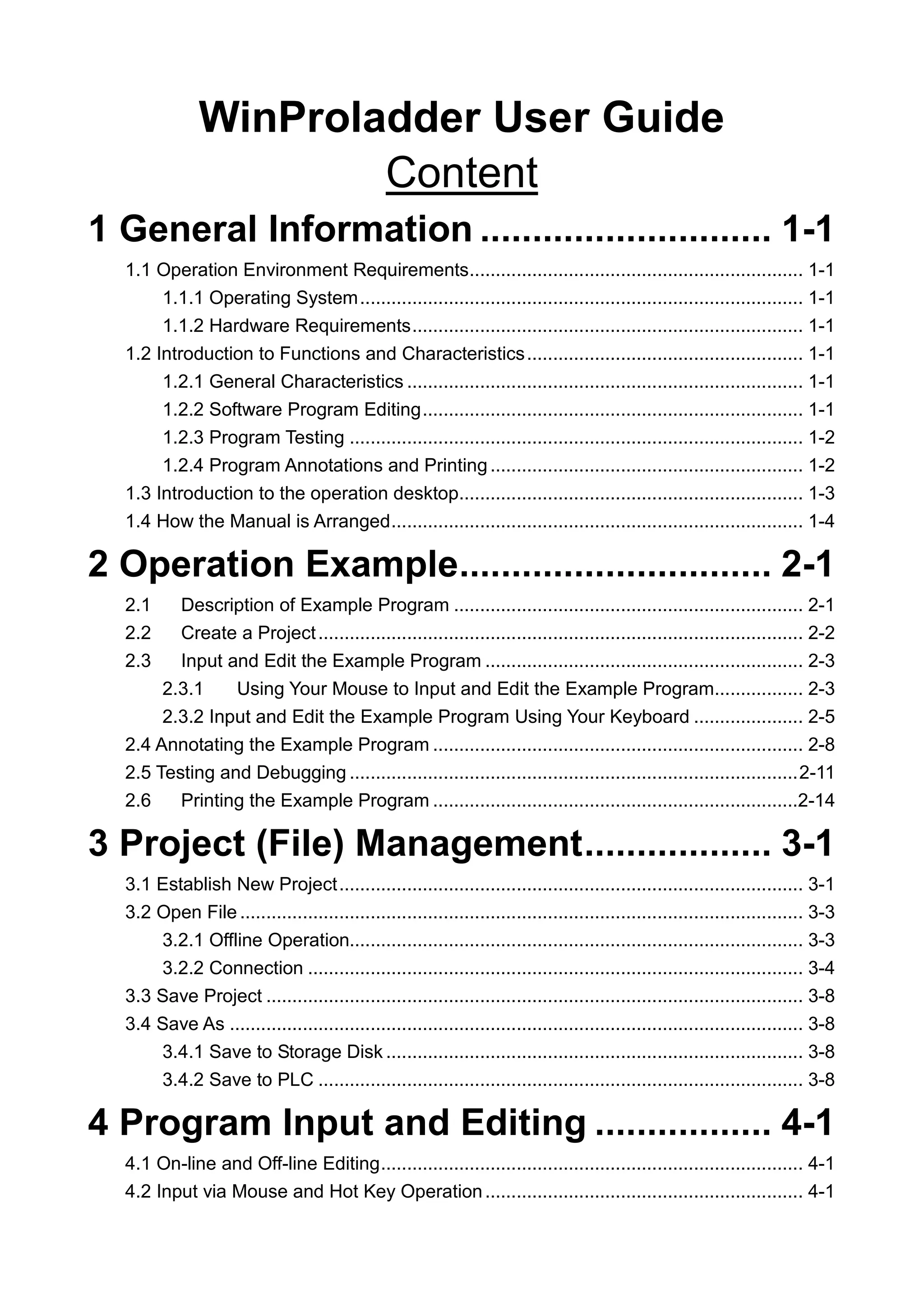 Winproladder manual en | PDF
