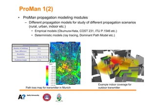 WinProp propagation modeling and network planning tool | PDF