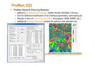 WinProp propagation modeling and network planning tool | PDF