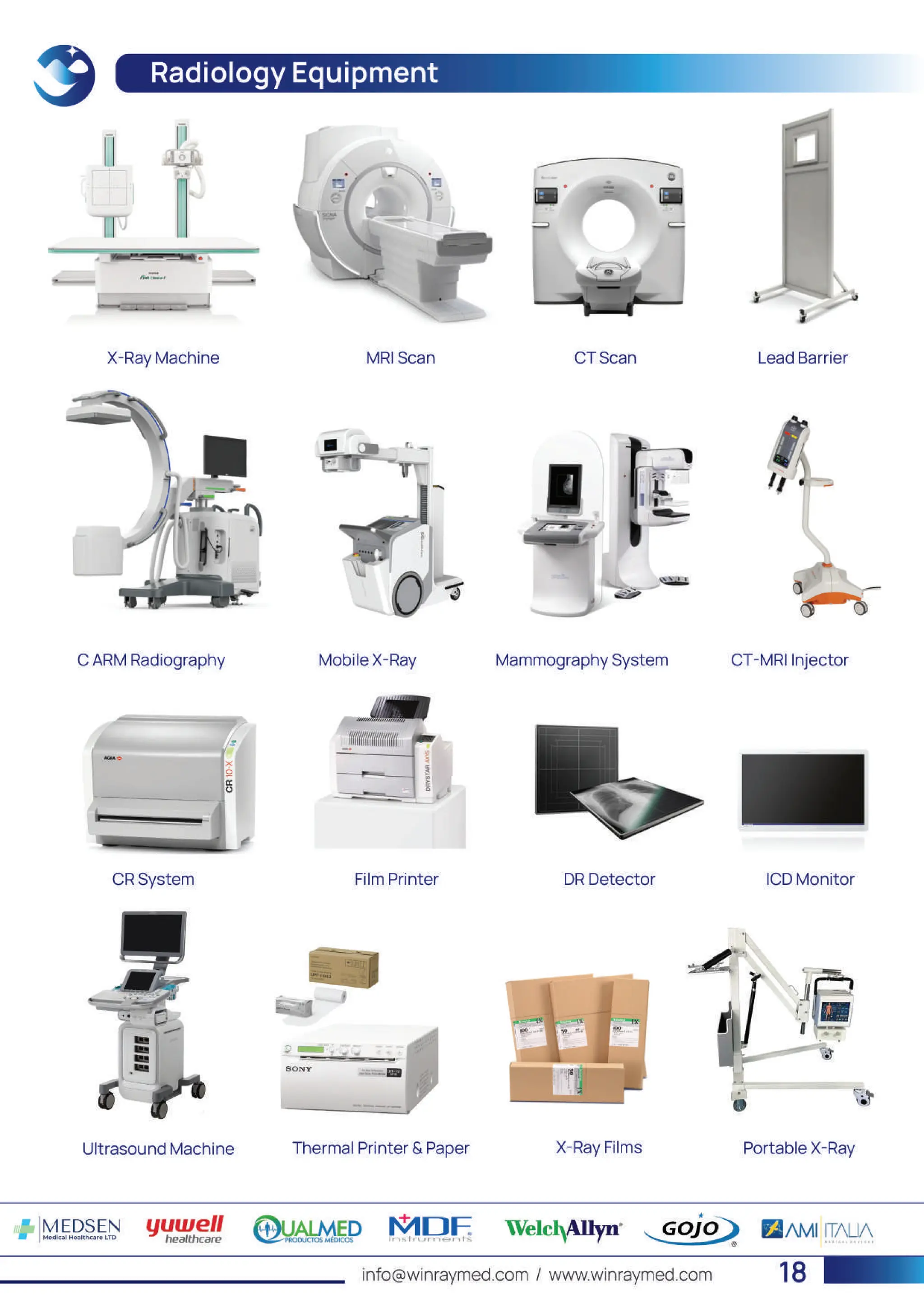 Full Range of Medical Equipment List 2024 | PDF