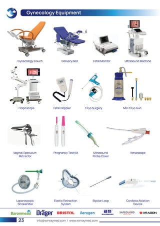 Full Range of Medical Equipment List 2024 | PDF