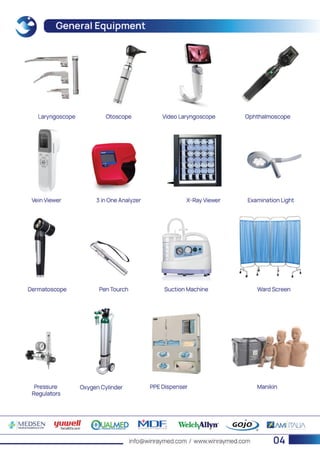 Full Range of Medical Equipment List 2024 | PDF