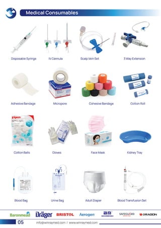 Full Range of Medical Equipment List 2024 | PDF