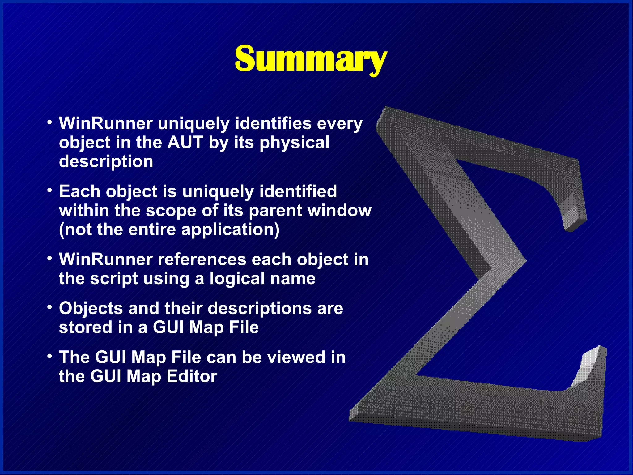 WinRunner Training | PPT